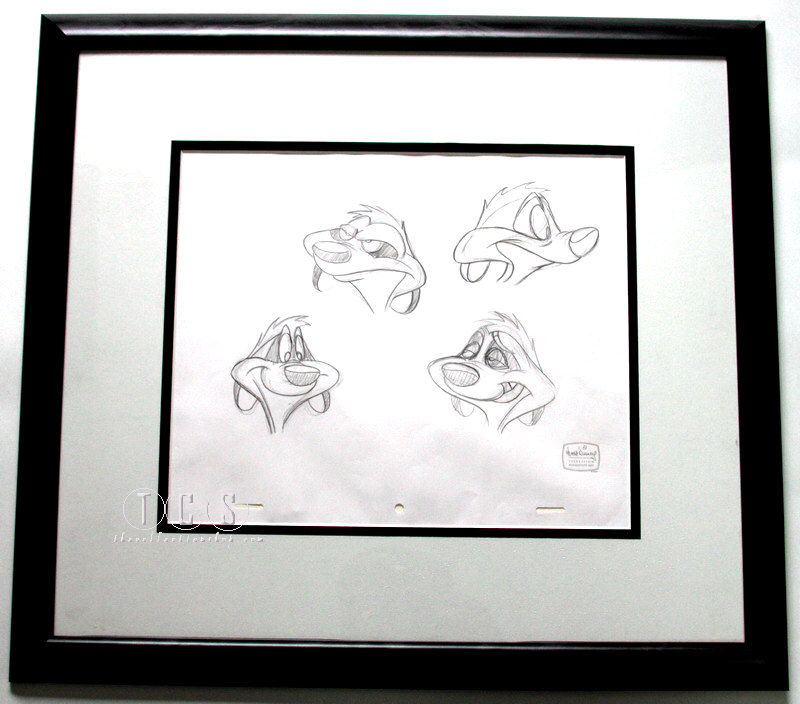 WDCC Disney Classics The Lion King Timon Original Production Drawing ...