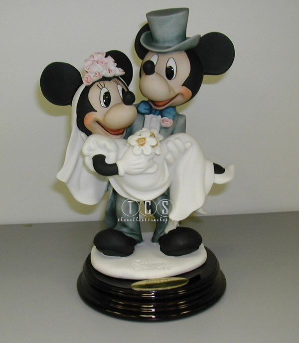 Giuseppe Armani Mickey And Minnie Bride & Groom 2147C Open Edition ...