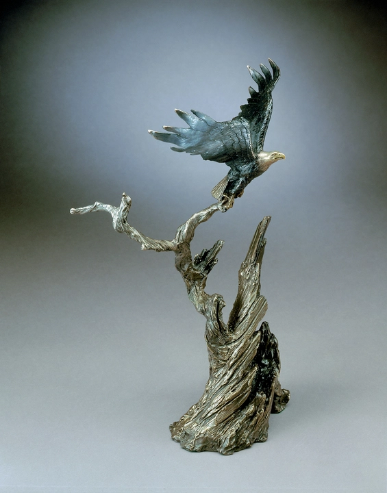 Mark Hopkins Taking Flight Mixed Midia Sculpture