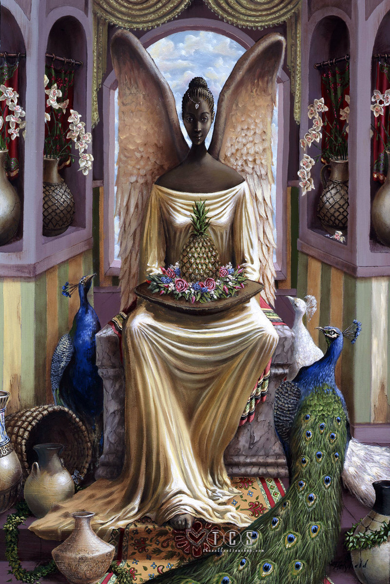 John Holyfield My Angel African American Fine Art