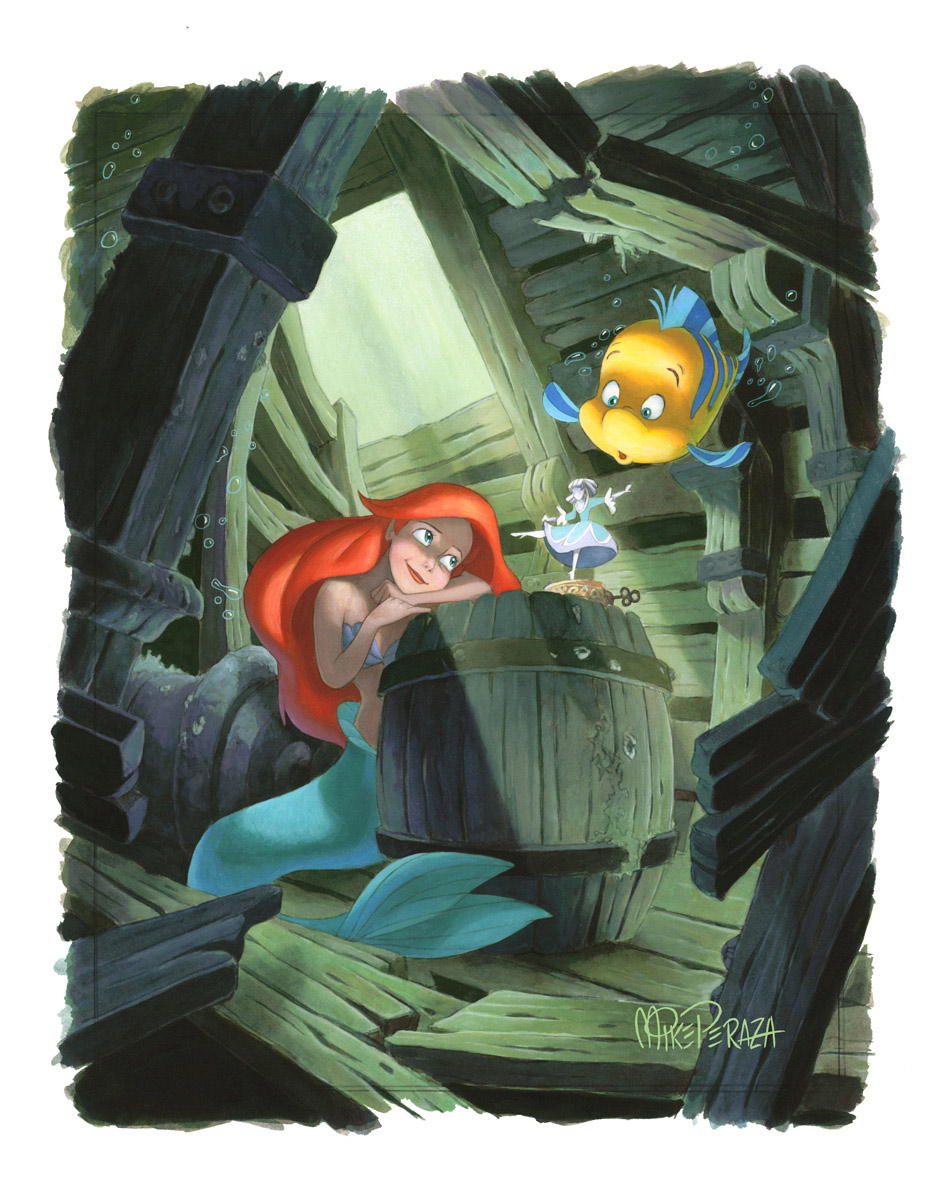 Mike Peraza First In The Collection Disney Fine Art