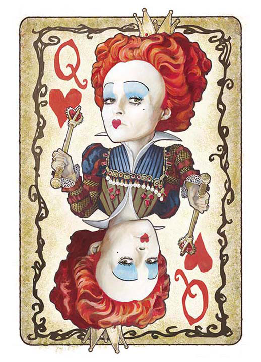 Red Queen Illustration Alice In Wonderland
