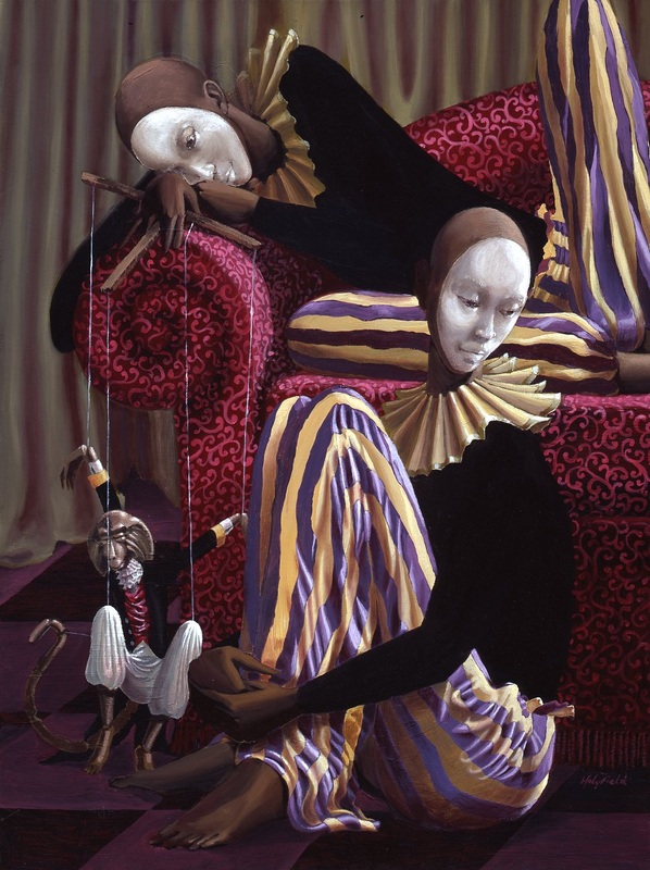 John Holyfield Entertainers African American Fine Art