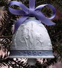 Lladro Christmas Bell 1990 5641