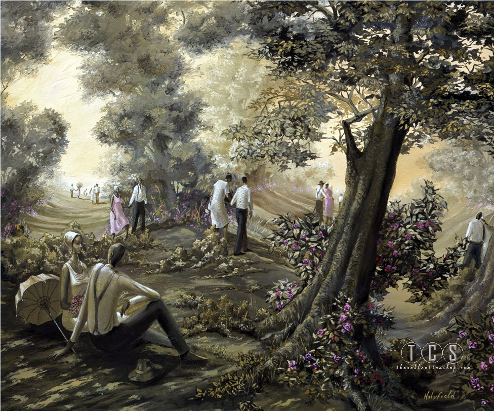 John Holyfield Lover's Lane African American Fine Art