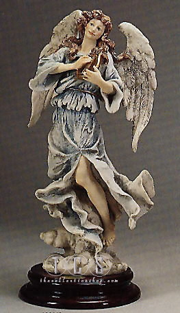 Giuseppe Armani Angel W/harp Heavenly Music 1033C Limited Edition ...