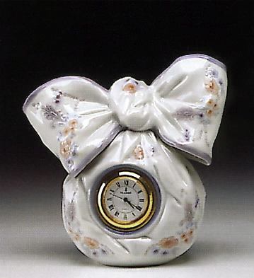 Lladro Bow Clock 1993-00 5970G