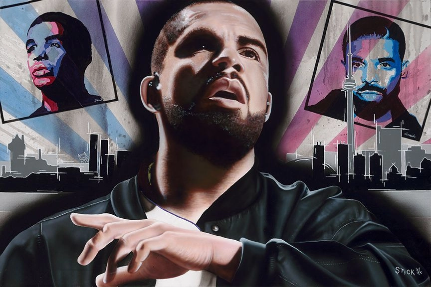 Stickman Now We're Here - Drake Limited Edition Fine Art