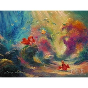 Dreaming Ariel The Little Mermaid by James Coleman | Disney Fine Art ...