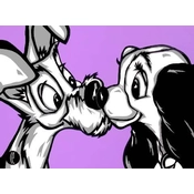 Nuzzling Noses by Allison Lefcort | Disney Fine Art - Featuring Classic ...