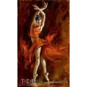 Fiery Dance by Andrew | Limited Edition Fine Art