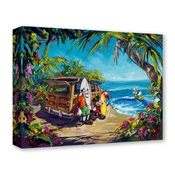 Jetty Hangout by Steve Barton | Disney Fine Art Gallery Wrapped Giclee ...